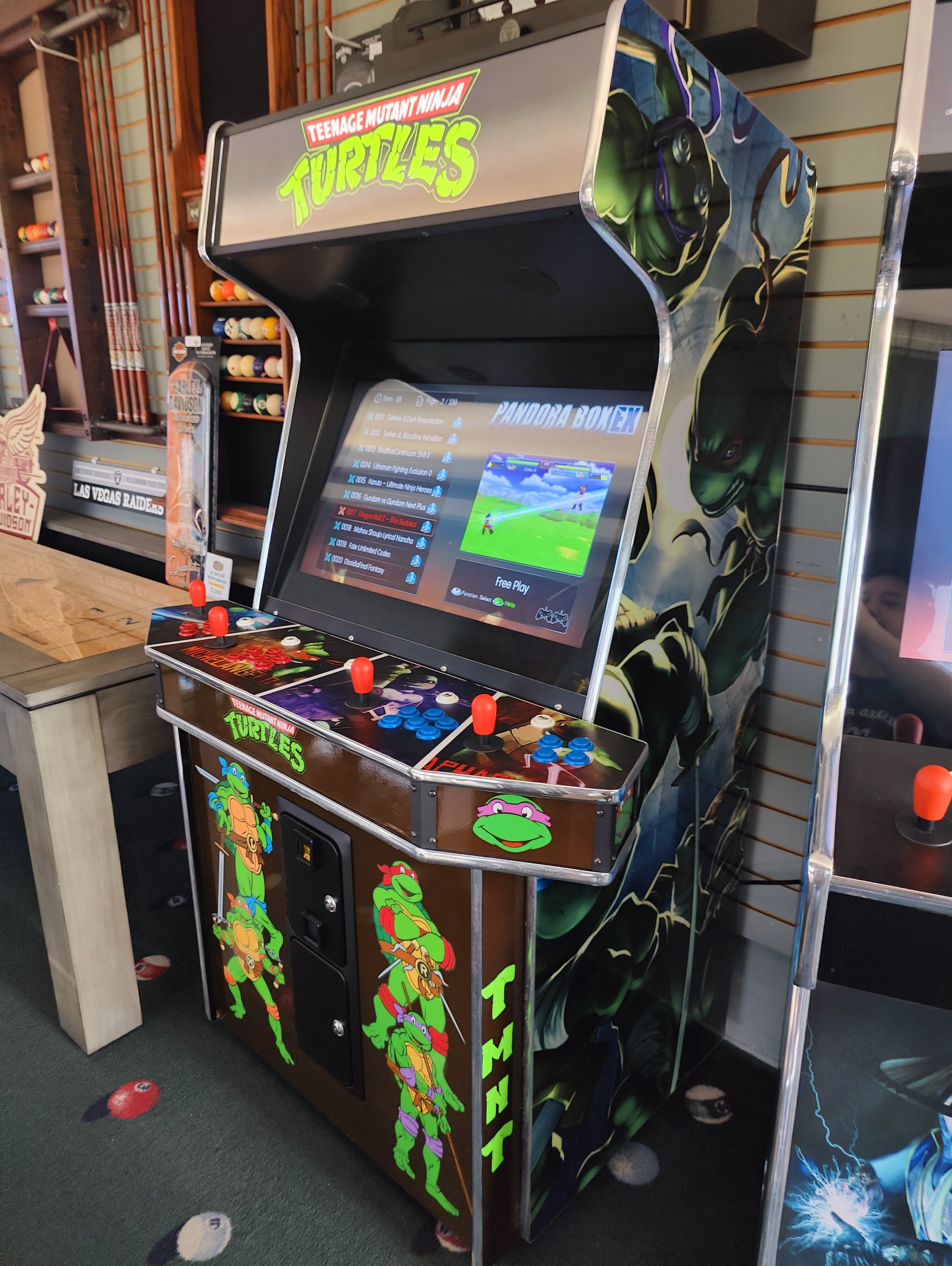 Ninja Turtles 4 player Arcade - ARS Billiards